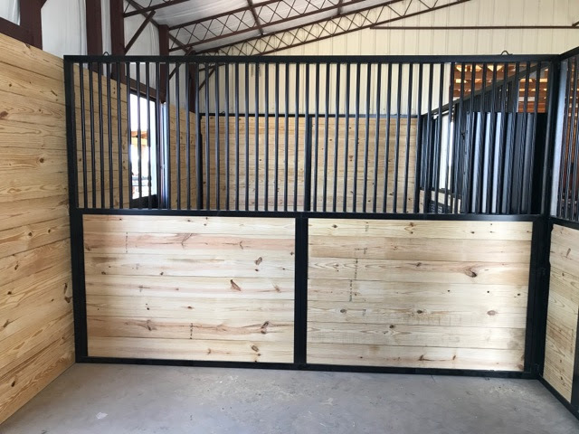 Dividing Walls For Horse Stalls - Rockin J Equine