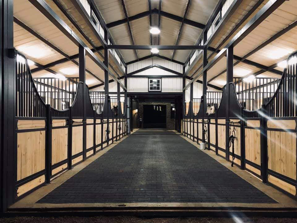 Horse Stable Stalls Customized For Barns - Rockin J Equine