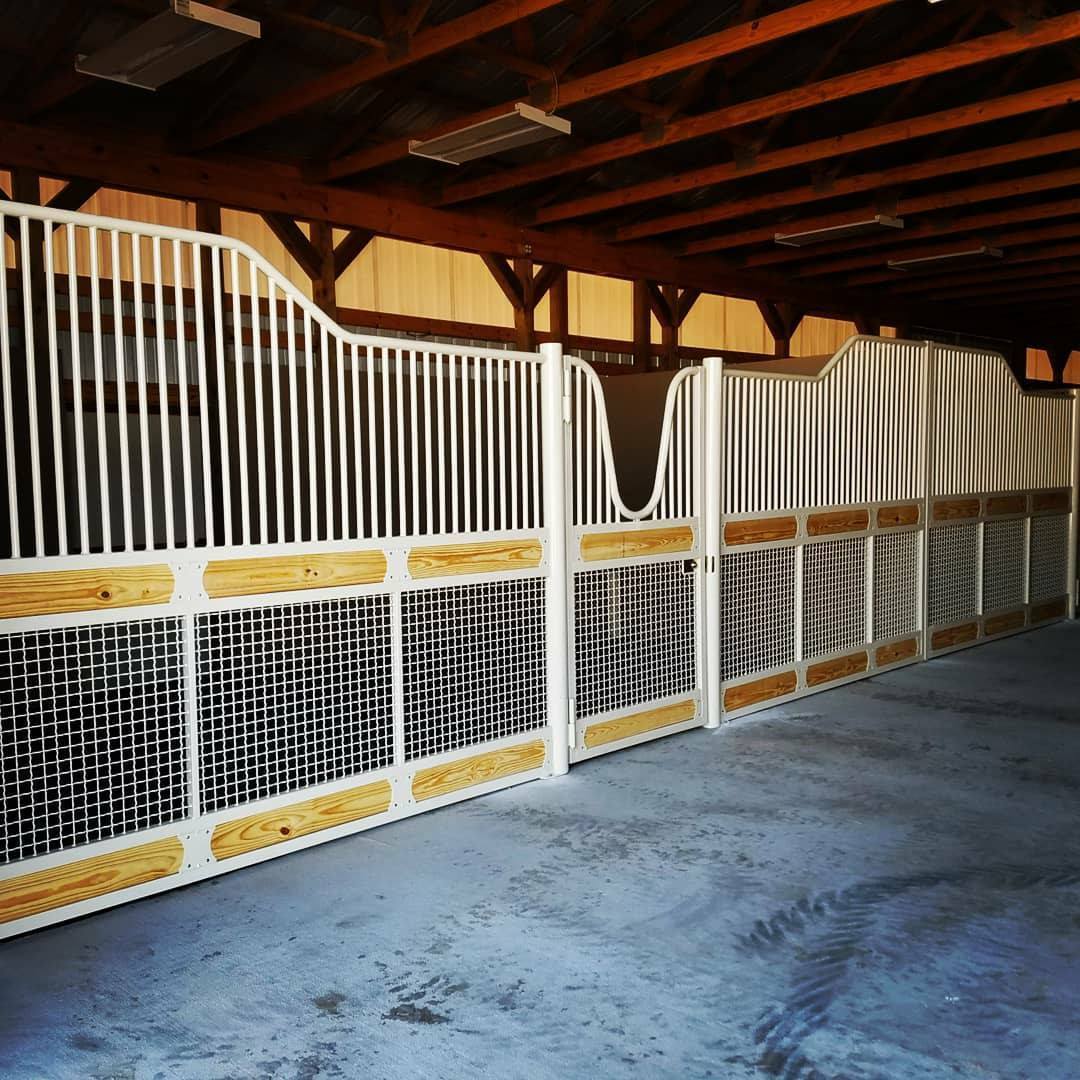 Horse Stable Stalls Customized For Barns - Rockin J Equine