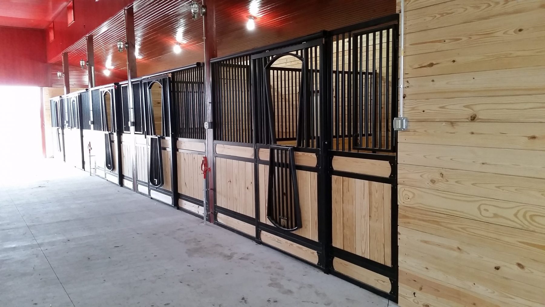 Build Your Own Custom Barn Stall Front - Rockin J Equine
